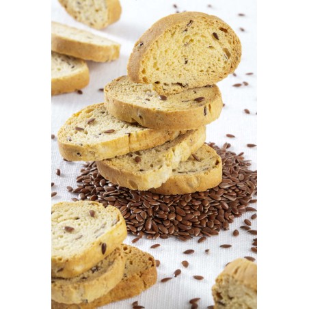 Toasts aux graines de lin